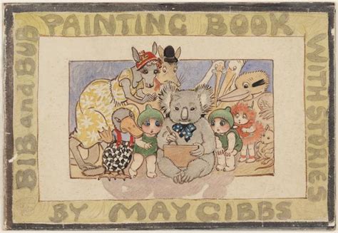 Illustrations For Bib And Bub Painting Book State Library Of New