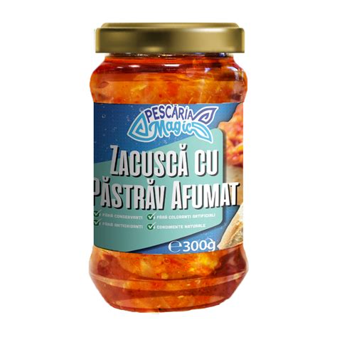 Zacusca Cu Păstrăv Afumat Pescăria Magic Pescaria Magic