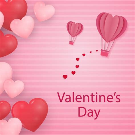 Fond De Saint Valentin Vecteur Libre Vecteur Premium