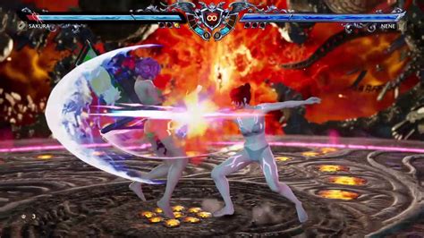 Soulcalibur™Ⅵ 키타오지 사쿠라 체리 Vs 사쿠라다 네네 유리 Youtube