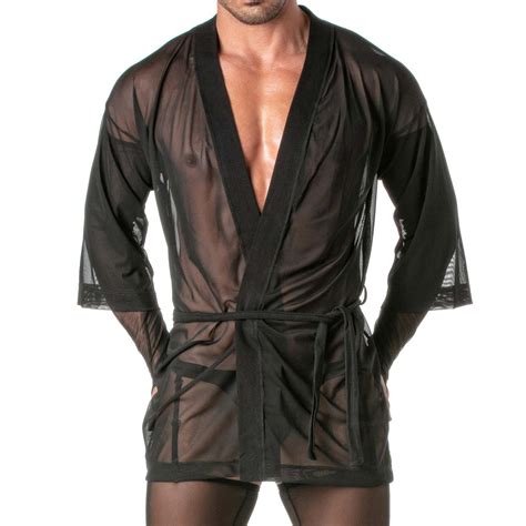 Peignoir Mesh Tof Paris Tof325n