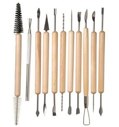 Herramientas Materiales Para Modelado Escultura Arcilla Dibujos