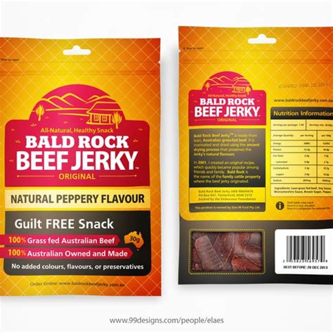 Designs Beef Jerky Packaginglabel Design Product Packaging Contest