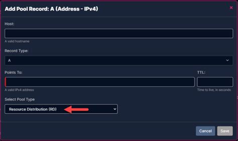 Resource Distribution Pool Ultradns Support
