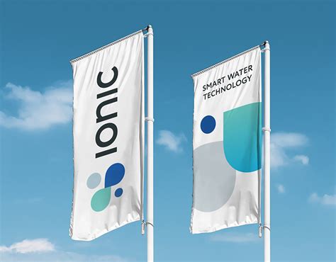 Ionic Фирменный стиль для промышленной компании 3 Images Behance