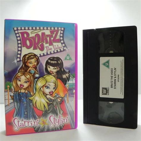 Bratz The Video Starrin And Stylin Vhs Electronics