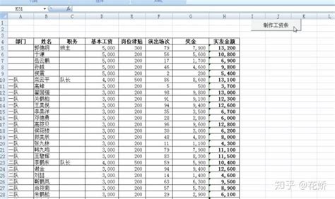 Excel Vba5 一键制作工资条 知乎