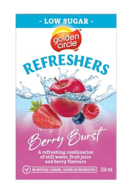 Golden Circle Refreshers Berry Burst 250ml Bunnasia