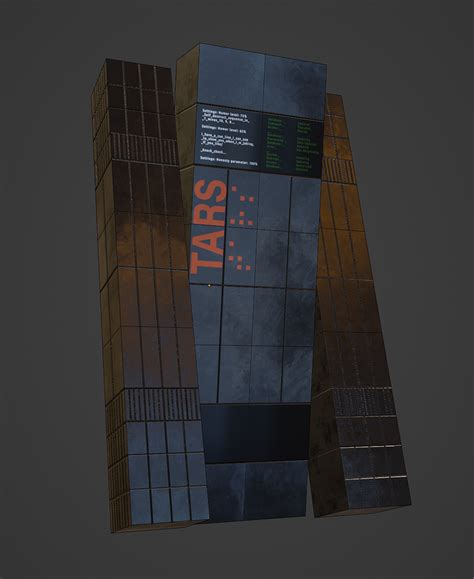 Tars Interstellar By Alexey Praprin On Dribbble