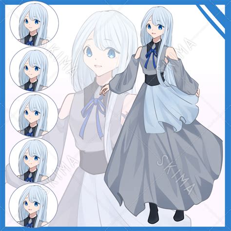 Adopt【表情差分5種】 スキマ イラスト依頼・キャラ販売ならskima