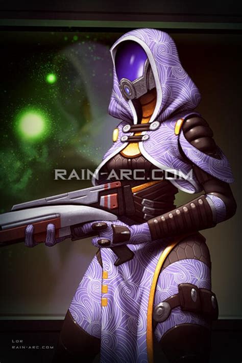 Talizorah Tali From Mass Effect 12x18 Art Print