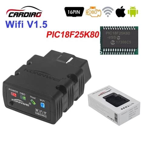 Jual Konnwei KW902 ELM327 V1 5 WIFI OBD2 CAN BUS IOS PC Android Phone