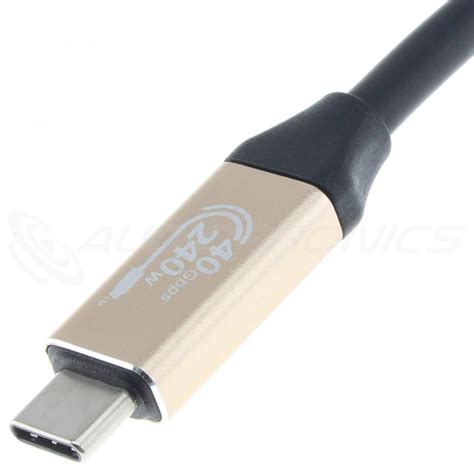 Câble Usb4 Usb C Mâle Vers Usb C Mâle Usb Pd 240w 40gbps 8k 60hz 1m