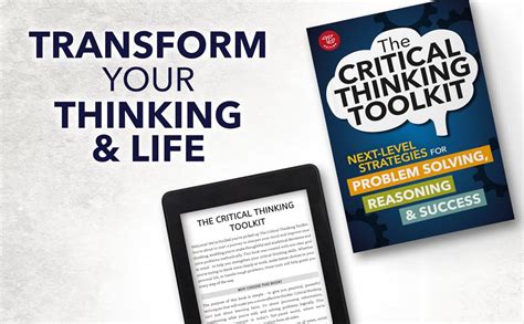 The Critical Thinking Toolkit Next Level Strategies For Problem