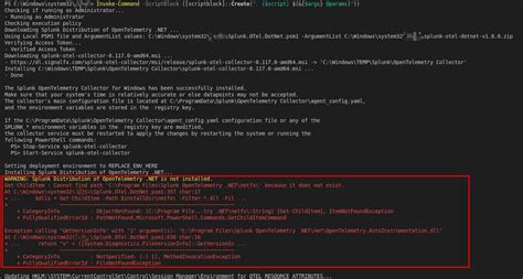 Windows Server 2019 Core Patch Triggered Splunk Otel Collector Startup