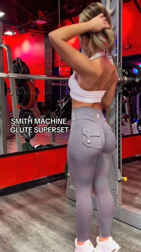 Glute Transforming Smith Machine Superset 🍑 [video]