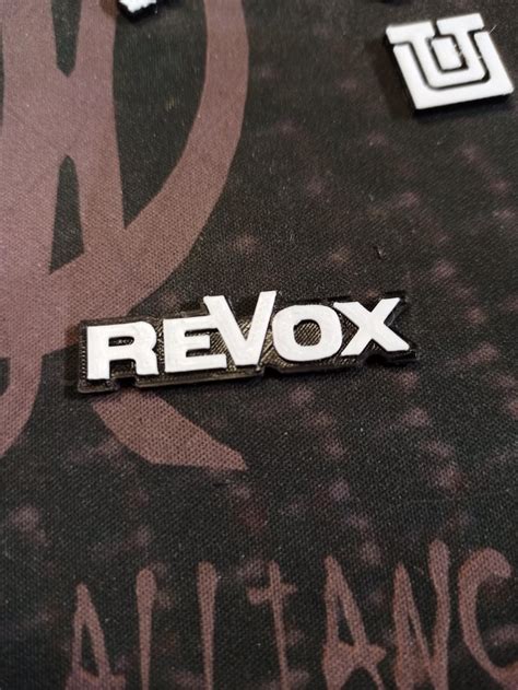 Revox Logo Loudspeaker Sound System By Sackmyglock Makerworld