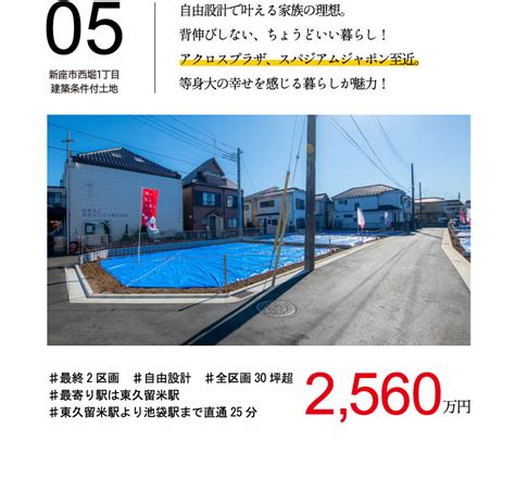 NIIZA WONDERFUL LIFE 新座物件特集 仲介手数料無料