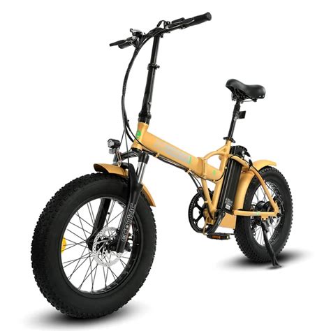 Ecotric 500w 48v Folding Electric Bike Ebike 20 Fat Tire Electric