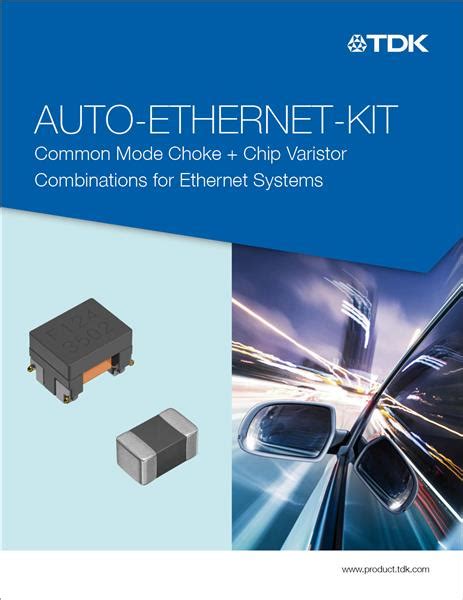 Auto Ethernet Kit Tdk Mouser Europe