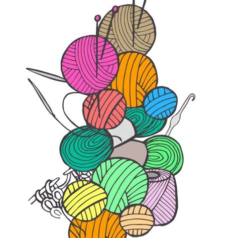 ᐈ Clip Art Knit Stock Images Royalty Free Knitting Illustrations