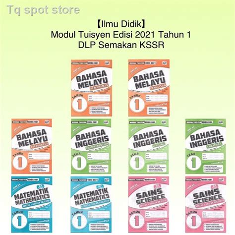 Buku Latihan Modul Tuisyen Edisi 2021 Tahun 1 Semakan Kssr Dual