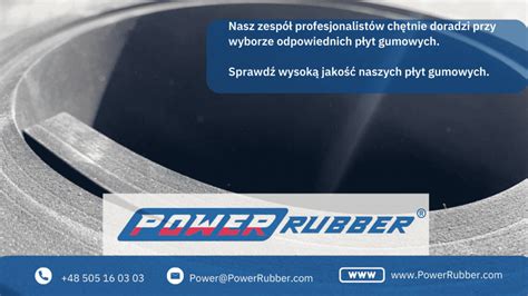 Płyta EPDM Przekładka x 1 | PowerRubber.com