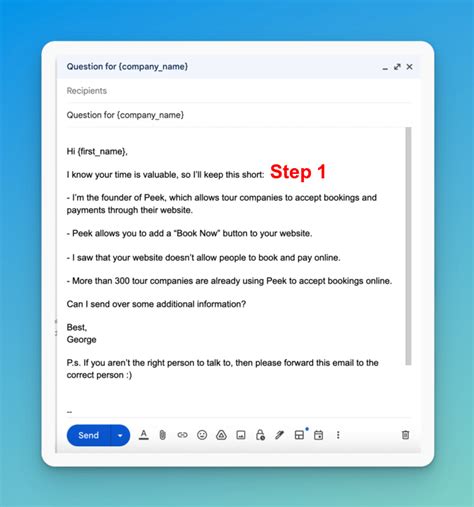 How To Write A Cold Email Step Process