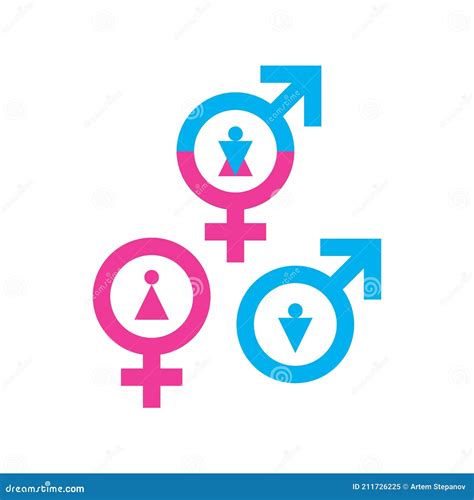Gender Icon Sex Vector Symbol Female And Male Sign Stock Vector Illustration Of Symbol Icon
