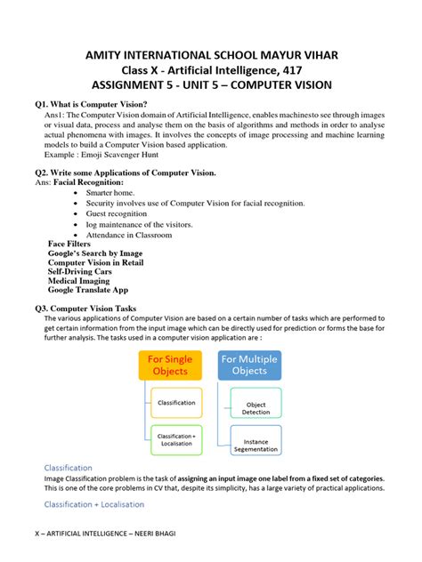 Assignment 5 X Ai Handout Computer Vision1 Pdf Pixel Computer