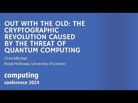Free Video Cryptographic Revolution Caused By The Threat Of Quantum