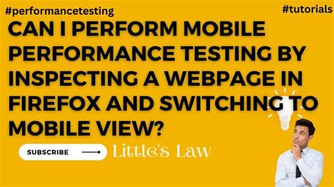 Vasanth Shanmugam On Linkedin Can I Test Mobile Performance By