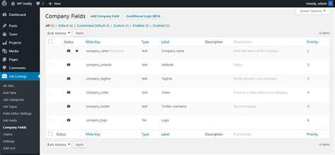 Wp Job Manager Field Editor Plugin Usage Why And How Wp Daddy