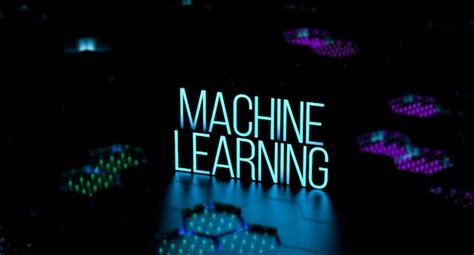 Premium Photo MACHINE LEARNING Word Acronym Machine Learning Neon