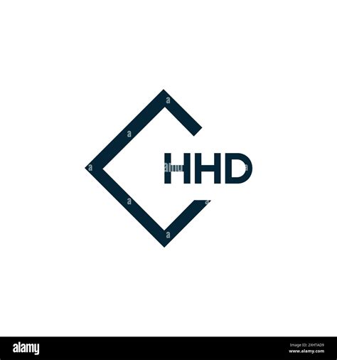 Hhd Logo H H D Design White Hhd Letter Hhd H H D Letter Logo Design H H D Letter Logo