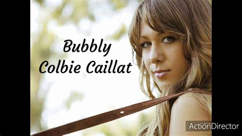 Bubbly Colbie Caillat Lyrics Youtube