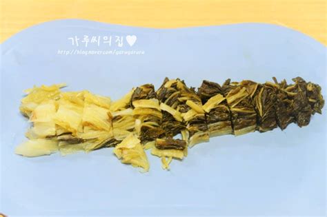 배추 겉잎 말리기 And 우거지 삶는법·보관법 우거지 된장국까지