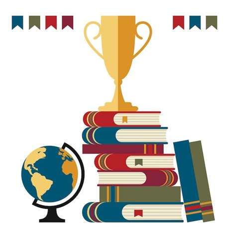 Premium Vector Symbols Of Successful Completion Of The School