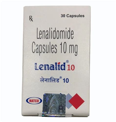10 Mg Lenalidomide Capsules At ₹ 3450box Bbd Bagh Kolkata Id