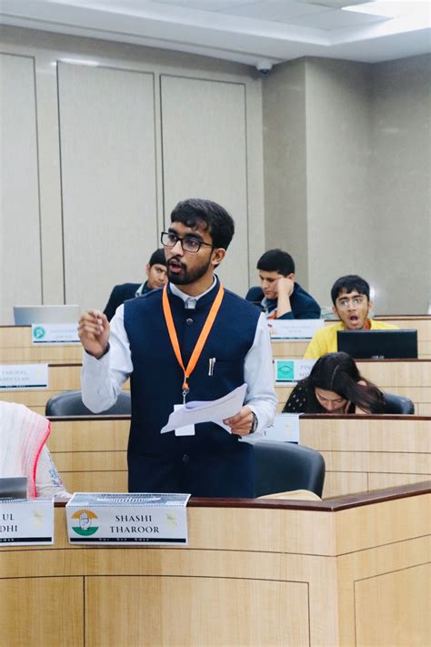 b s uday kiran on linkedin parliament debate christuniversity