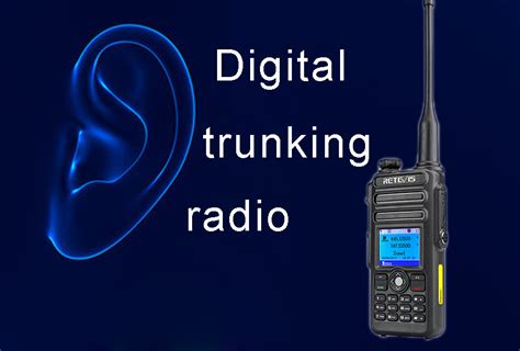 Definition And Function Interpretation Of Digital Trunking Radio