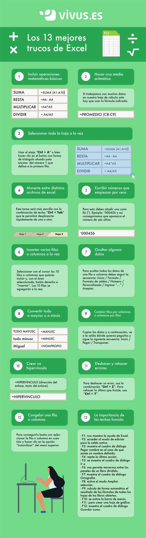Estos Son Los 13 Mejores Trucos De Excel Vivuses