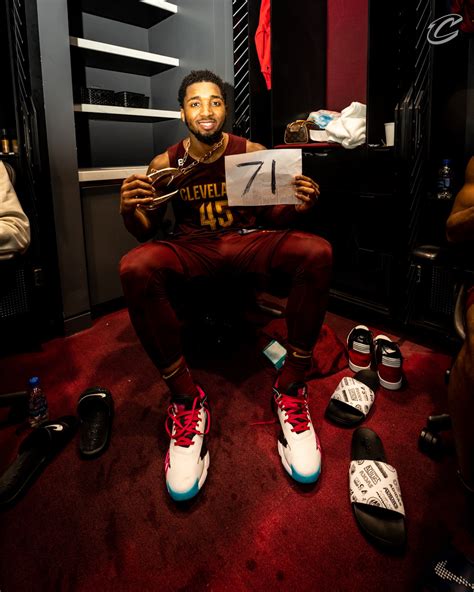 Nba Donovan Mitchells Stunning 71 Points Lead Cavaliers Past Bulls