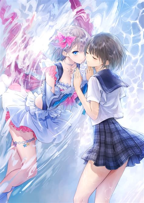Shirai Hinako Blue Reflection Drawn By Kishidamel Danbooru