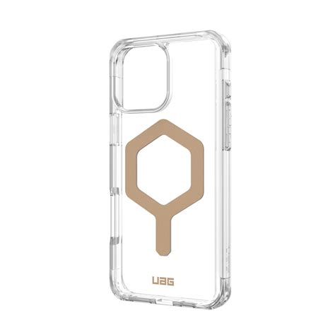 Uag Plyo Magsafe Case Apple Iphone 16 Pro Max Ice And Gold Gammatek