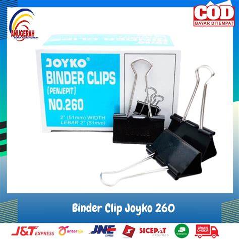 Jual Binder Clip Joyko No PCS Shopee Indonesia