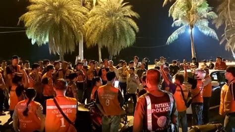 Police Quell Bolt Vs Win Motorbike Taxi Driver Standoff On Pattaya