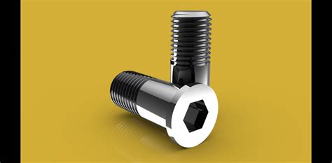 Specialty M30 Socket Head Bolt 3d Cad Model Library Grabcad