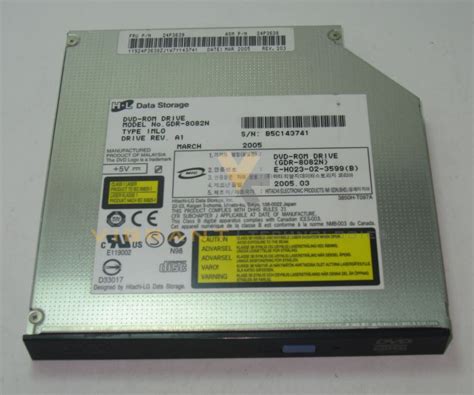 IBM K Slimline X DVD ROM Drive