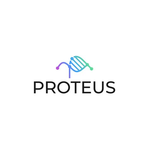Designs Proteus Combining Ai And Proteins To Solve Biomedical Challenges Logo Design Contest
